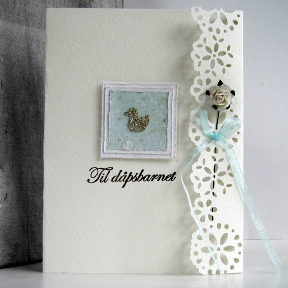 Dåpskort - gutt - Epla