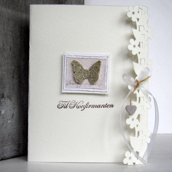 Konfirmasjonskort - pike - Epla