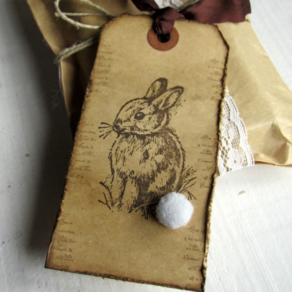 Harepus - 4 store gavelapper - Epla