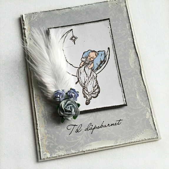 S A L G Dåpskort - gutt - Epla