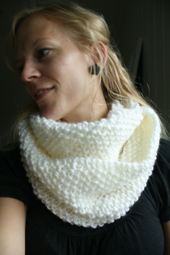 Strikket hals - offwhite - Epla