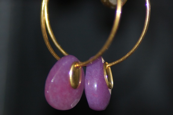 Ringer med lilla jade - Epla