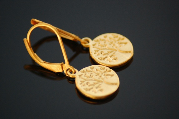 Øredobber *livets tre* - Epla