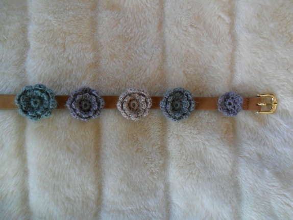 Pynte halsbånd till HUND grå/gammelrosa/lila/jade - Epla