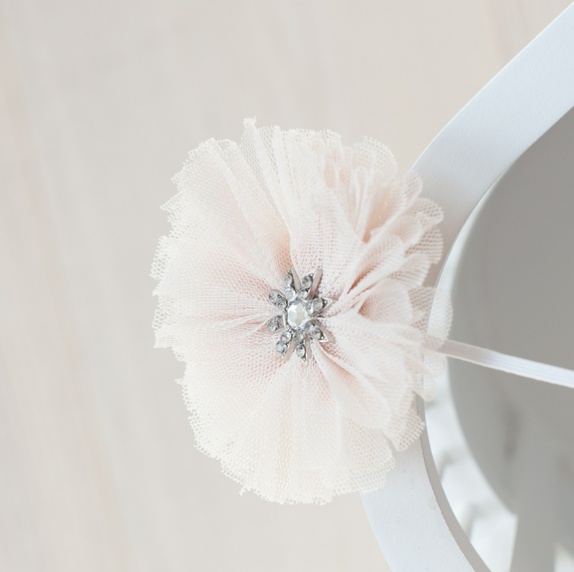 Nydelig pudder rosa tyllblomst - Epla