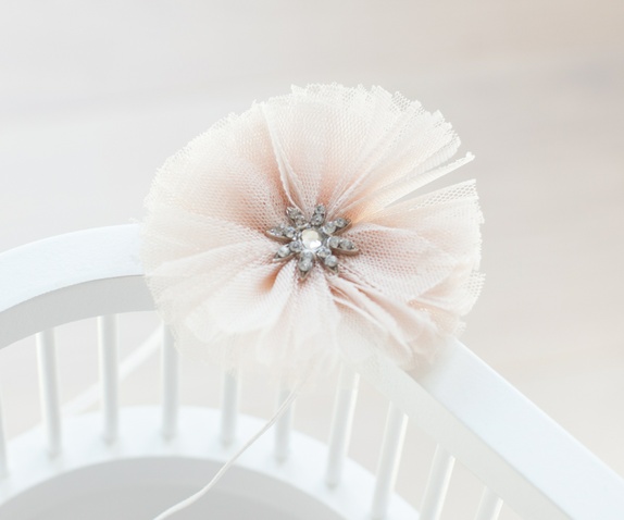 Nydelig pudder rosa tyllblomst - Epla