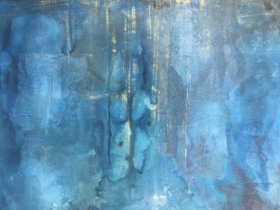 «Mysterious» - maleri - Epla