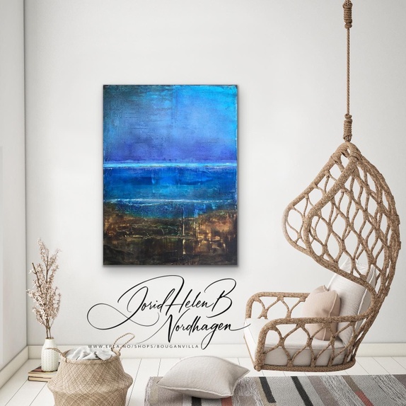 «Havet» - maleri - Epla