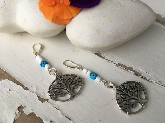 Ørepynt med «livets tre» - Epla