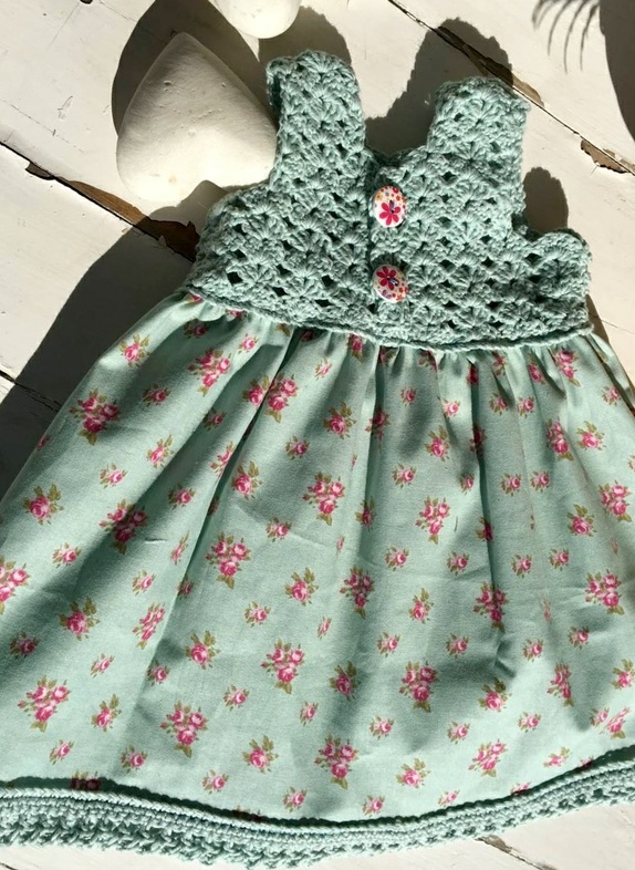 Lys turkis snuppekjole - Epla