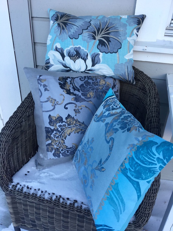 Flott putetrekk med Designers Guild - Epla