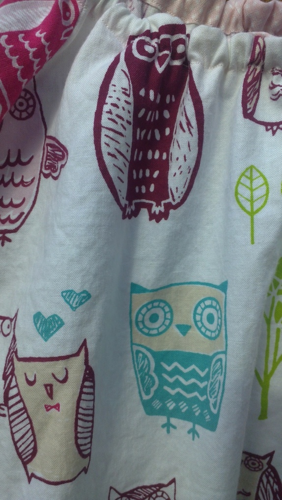 Kjole Ugler 5-7 år. - Epla