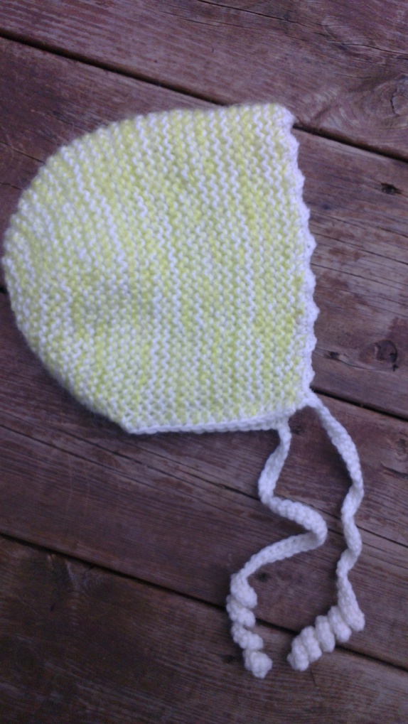 Myk babylue og votter. - Epla