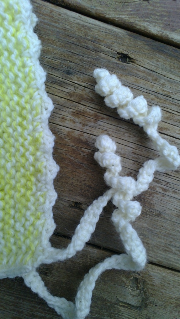 Myk babylue og votter. - Epla