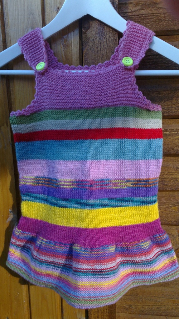 Selekjole av restegarn str 3 til 4 år. - Epla