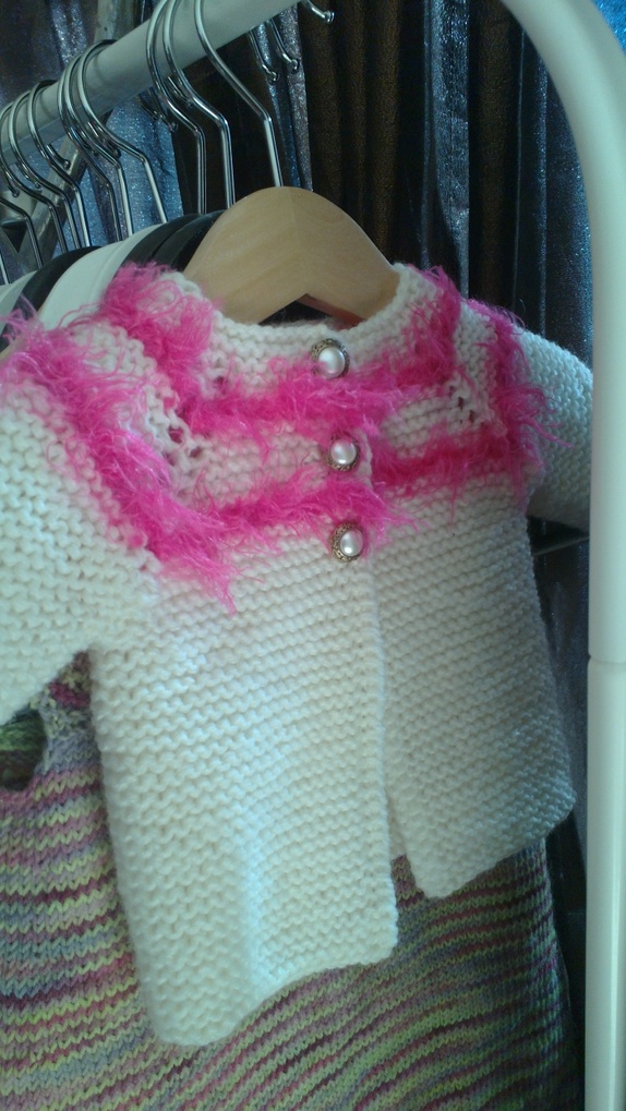 Morsom babyjakke str 0 til 2 mnd. - Epla