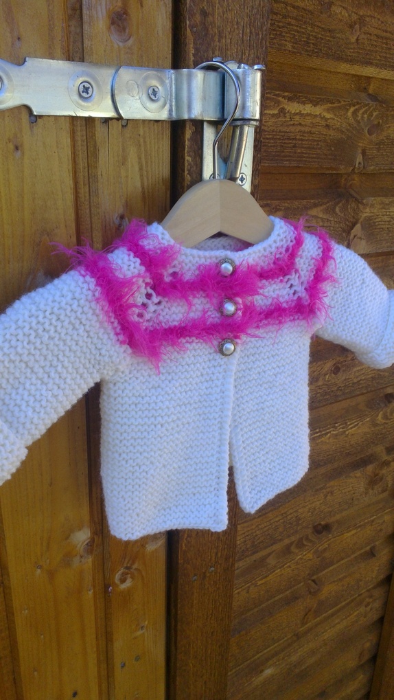 Morsom babyjakke str 0 til 2 mnd. - Epla