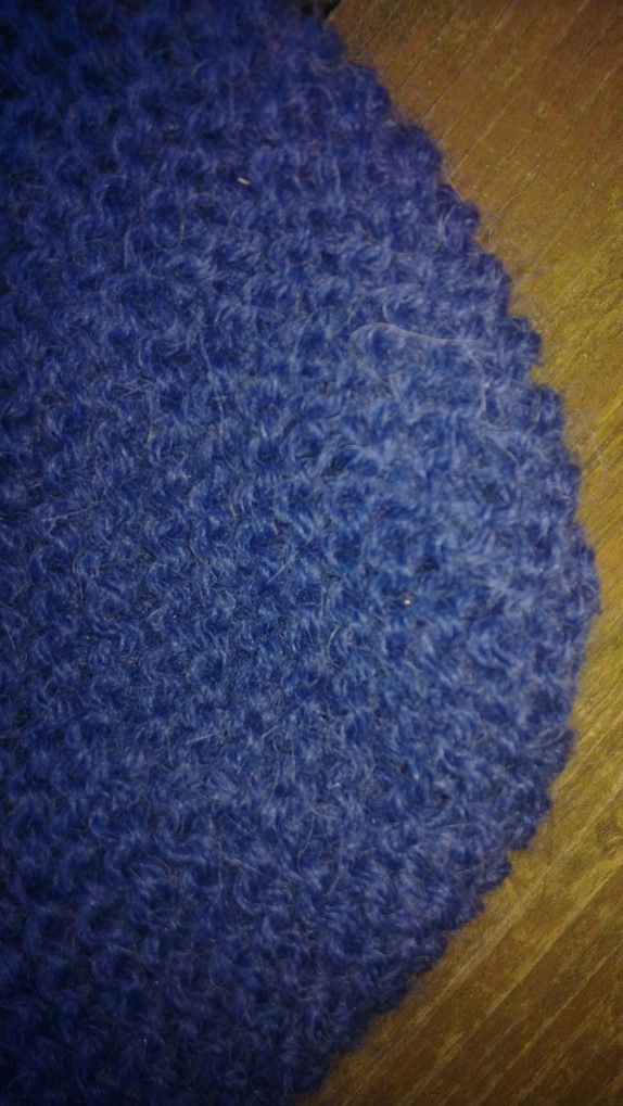 Myk babylue i alpakkagarn. - Epla