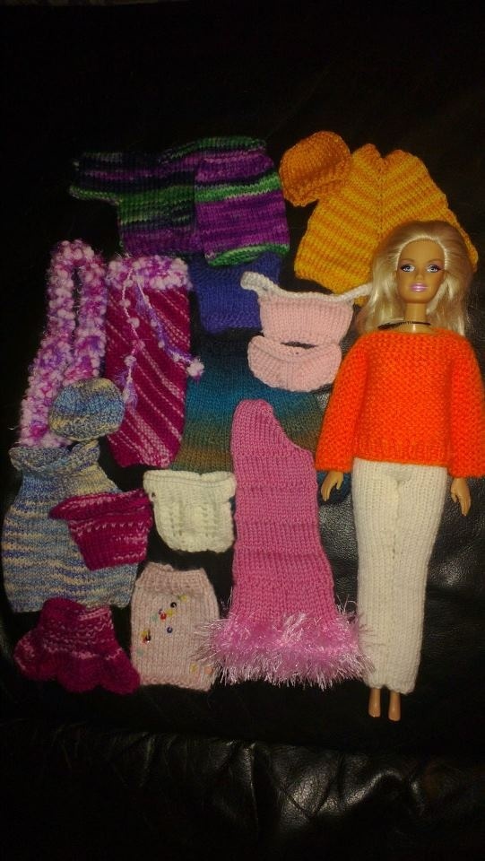Klær til Barbie. - Epla