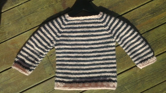 Stripete ullgenser. - Epla