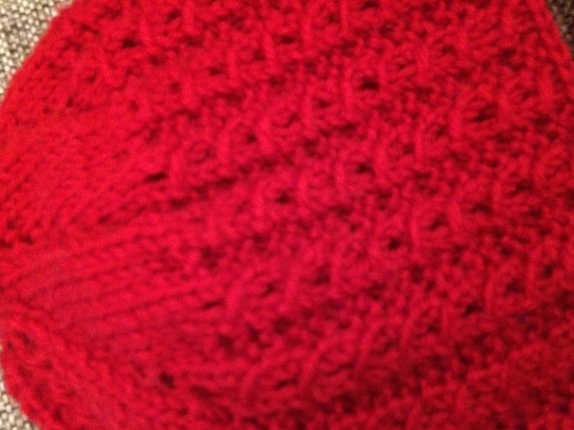 Rød babylue. - Epla