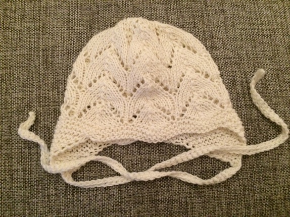 Hvit babylue. - Epla