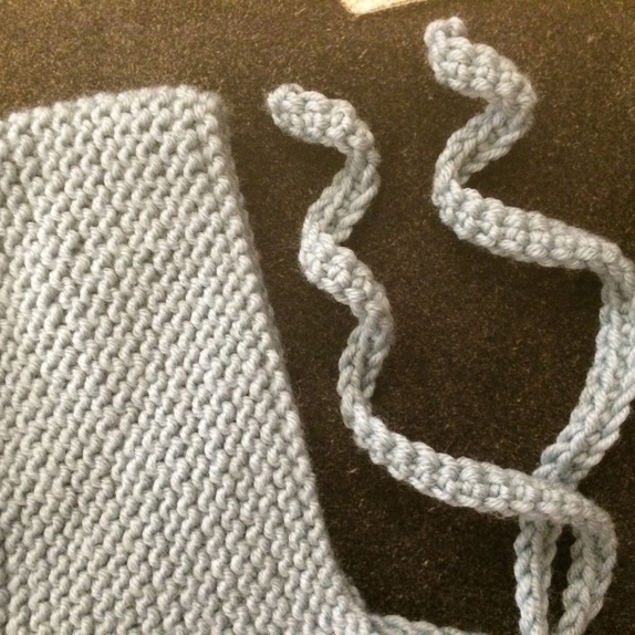 Babylue, lys grågrønn. - Epla