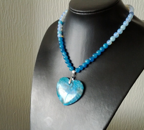 Smykke ~ Jade & Agat - Epla