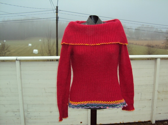 Strikket genser str,S-m - Epla