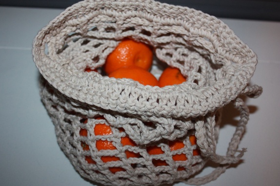 Heklet fruktnett. - Epla