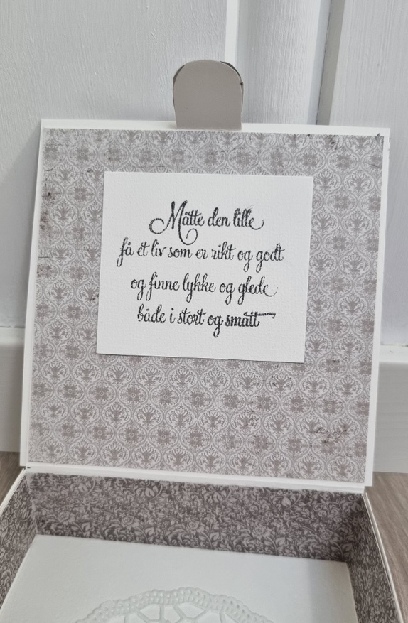 Gaveeske m/kort, navnedag - Epla