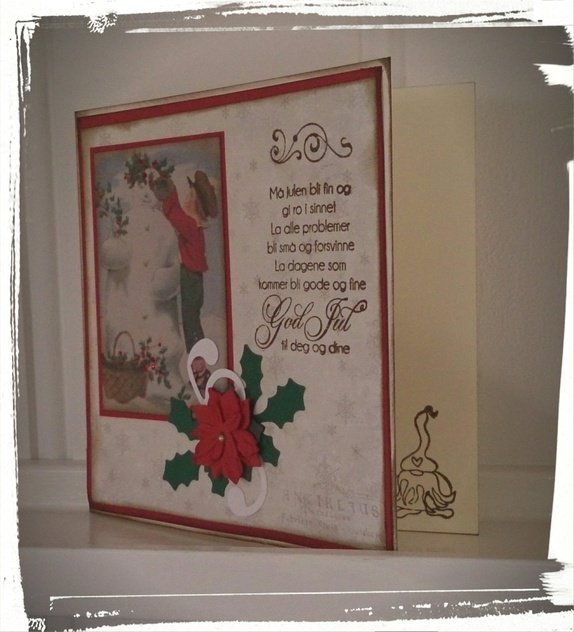 Koselig julekort. - Epla