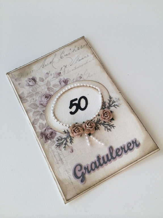 Kort, 50 år. - Epla