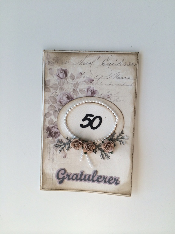 Kort, 50 år. - Epla