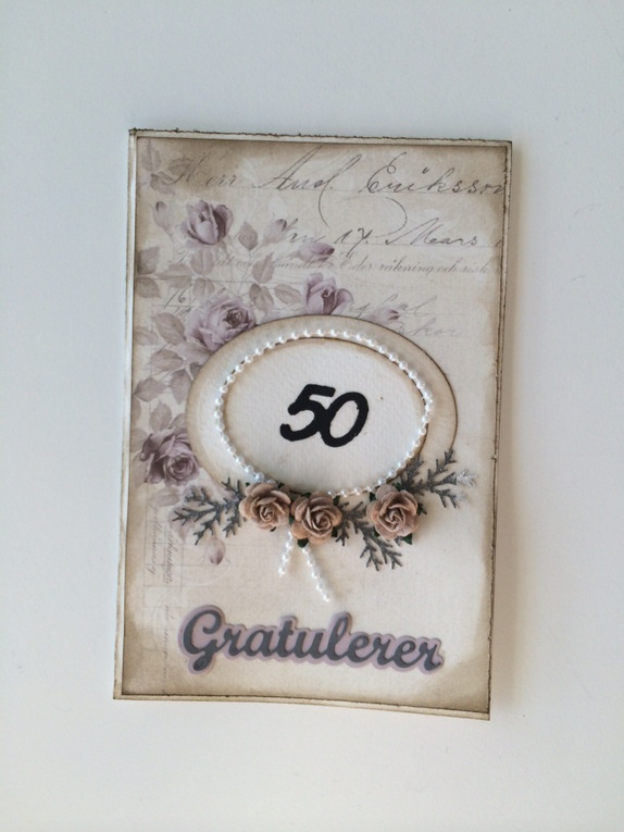 Kort, 50 år. - Epla