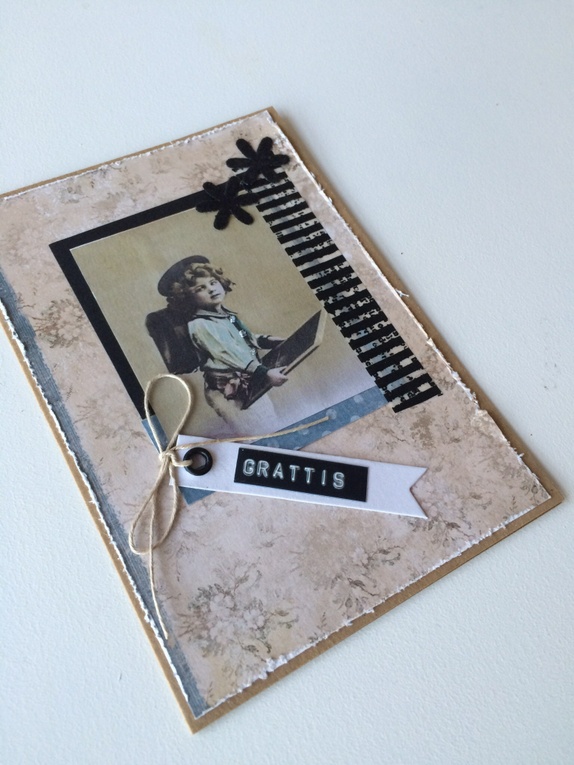 Grattis! Maskulint kort. - Epla