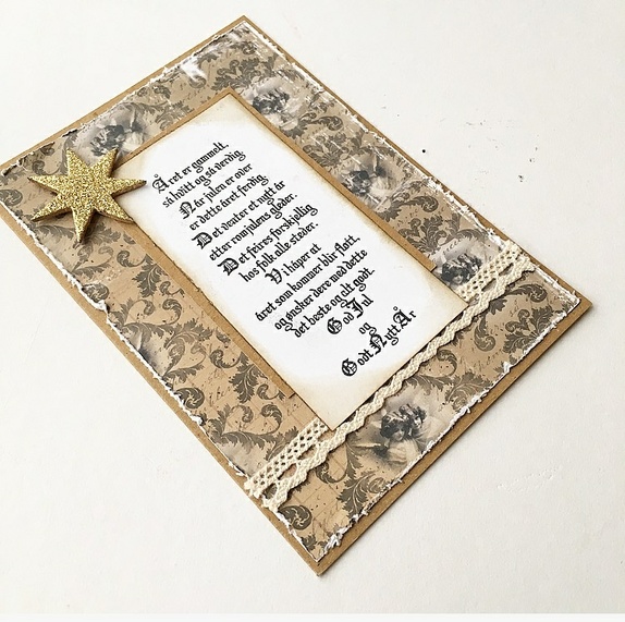 Julekort med tekst - Epla