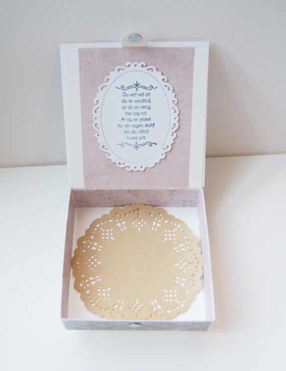 Gaveeske, konfirmasjon - Epla