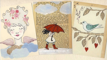 Postkort sett - Epla