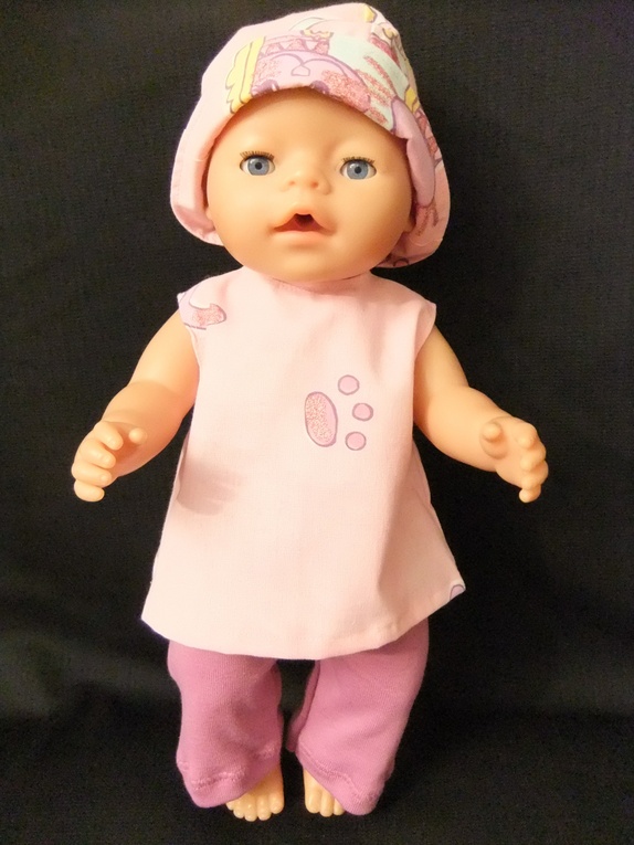 Tunika, tights og hatt - Epla