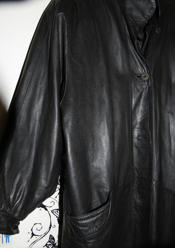 Skinnfrakk str 36(L) Salg! - Epla