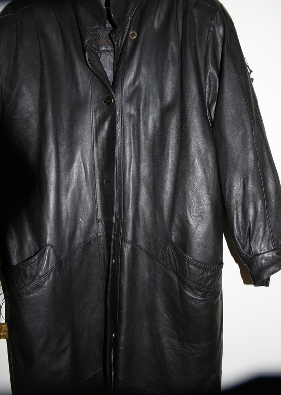 Skinnfrakk str 36(L) Salg! - Epla