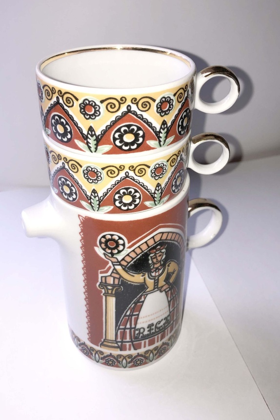 Mugge med to kopper - Epla