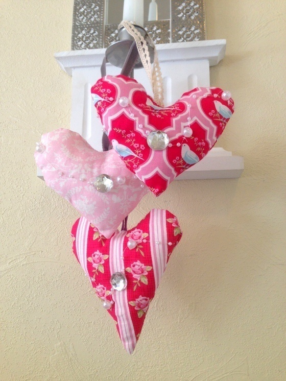 Hjerter, 3 stk. #1 - Epla