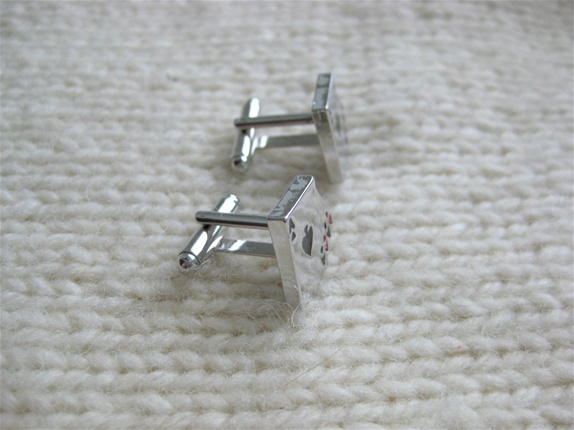 Kortstokk, mansjettknapper - Epla