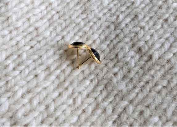 Sorte øredobber - Epla