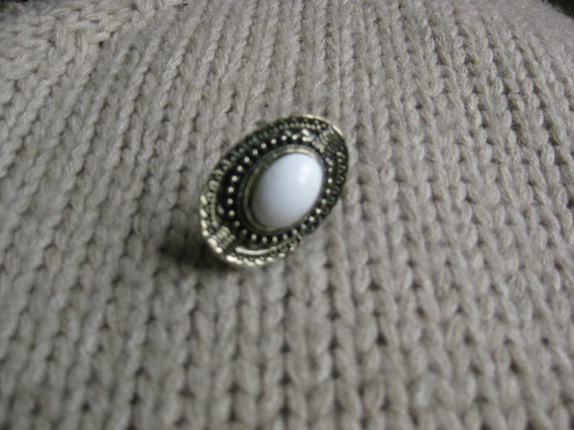 Retro ring, hvit - Epla