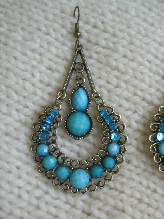 Turkise øredobber - Epla