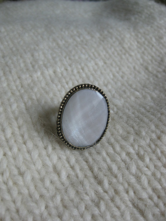 Retro ring,hvit - Epla