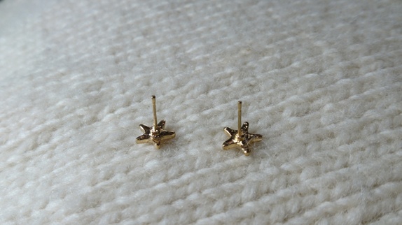 Øredobber, stjerne - Epla